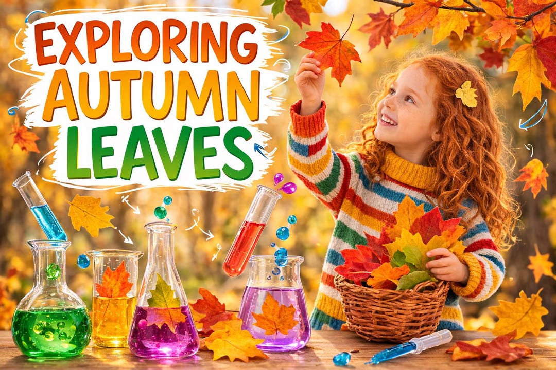 Autumn Leaf Science Activity for Kids | Fall Nature Study | Homeschool ...