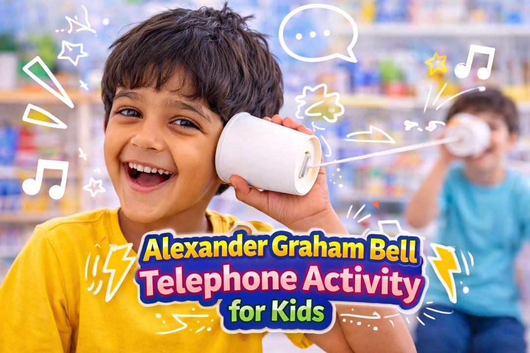 Build a Telephone Science Experiment for Kids | Sound STEM Activity ...