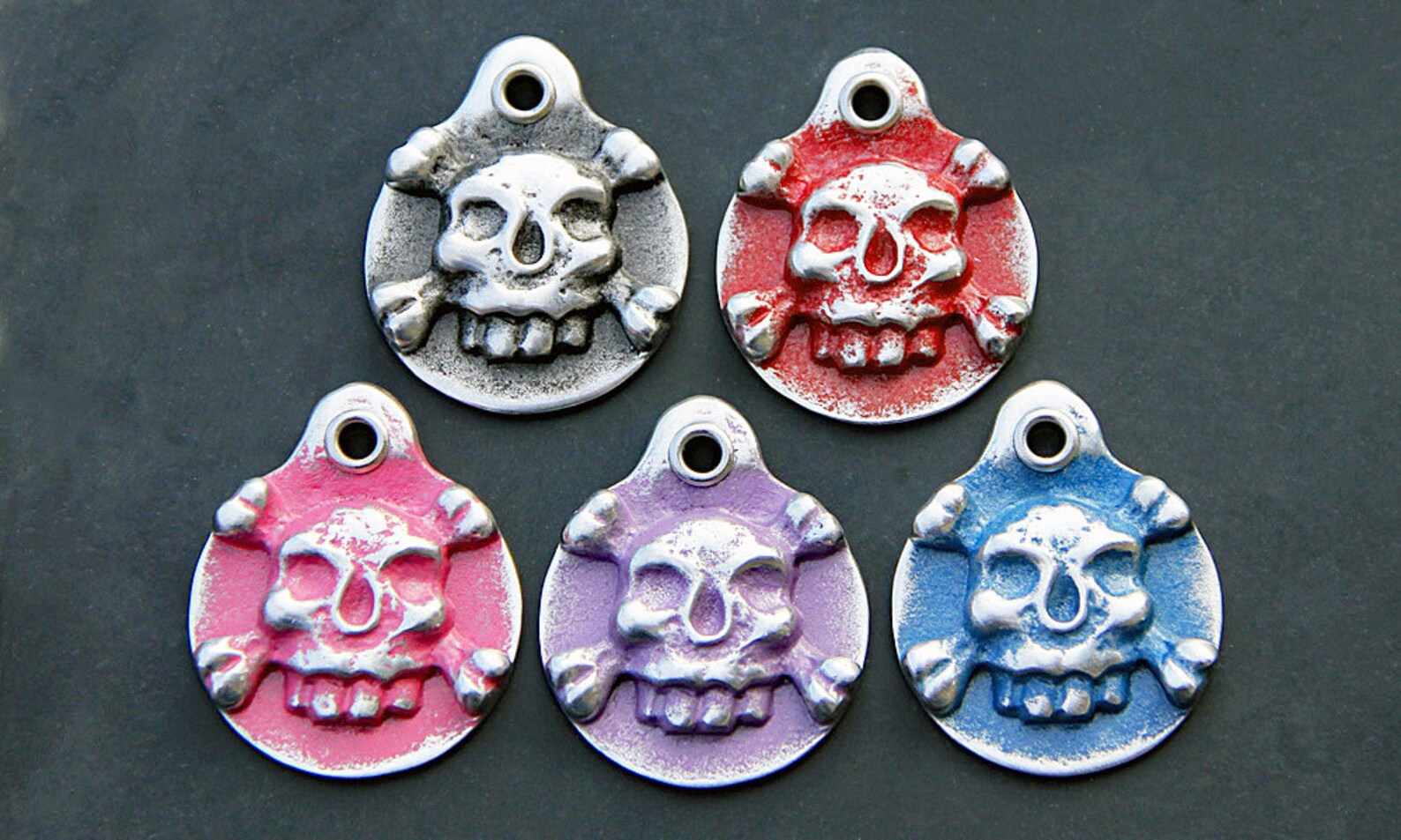 Custom Skull Keychain Personalized with Name on Back | Etsy