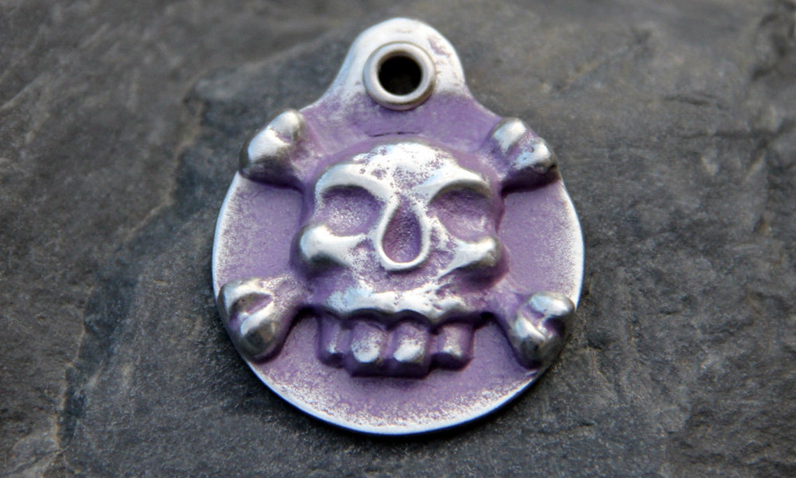 Custom Skull Keychain Personalized with Name on Back | Etsy