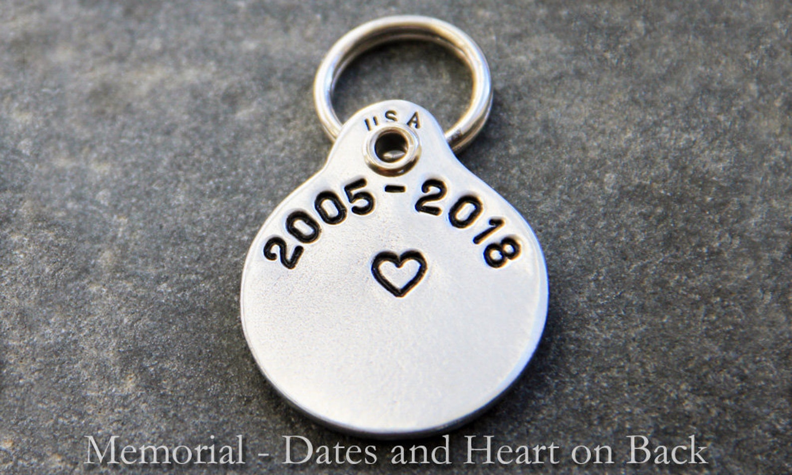 Pet Loss Gift, Pet Memorial Keychain, Custom, Personalized Dog Memorial ...