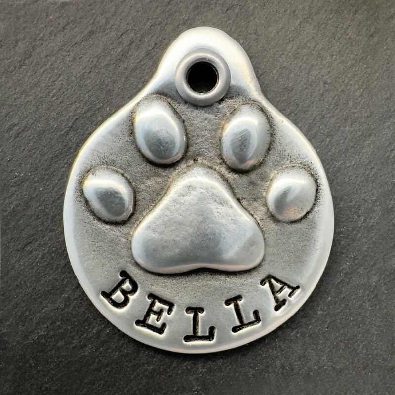 Dog Name Tags - Etsy