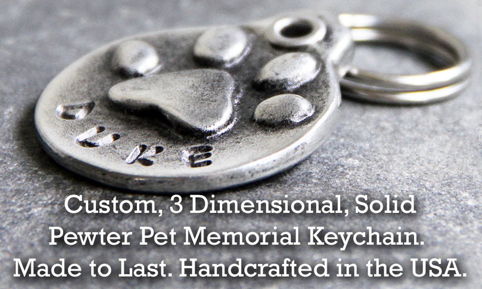 Pet Loss Gift, Pet Memorial Keychain, Custom, Personalized Dog Memorial ...