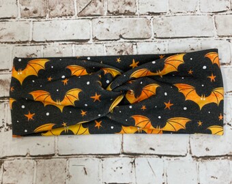 Halloween Bat Headband - Etsy