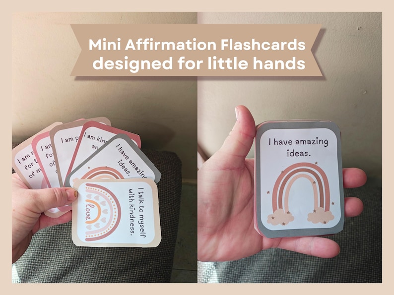 Kids Positive Affirmation Cards Printable | Calm Corner Activities for ...