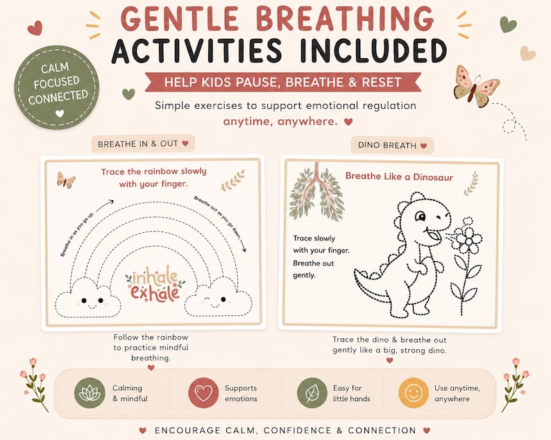 Kids Positive Affirmation Cards Printable | Calm Corner Activities for ...