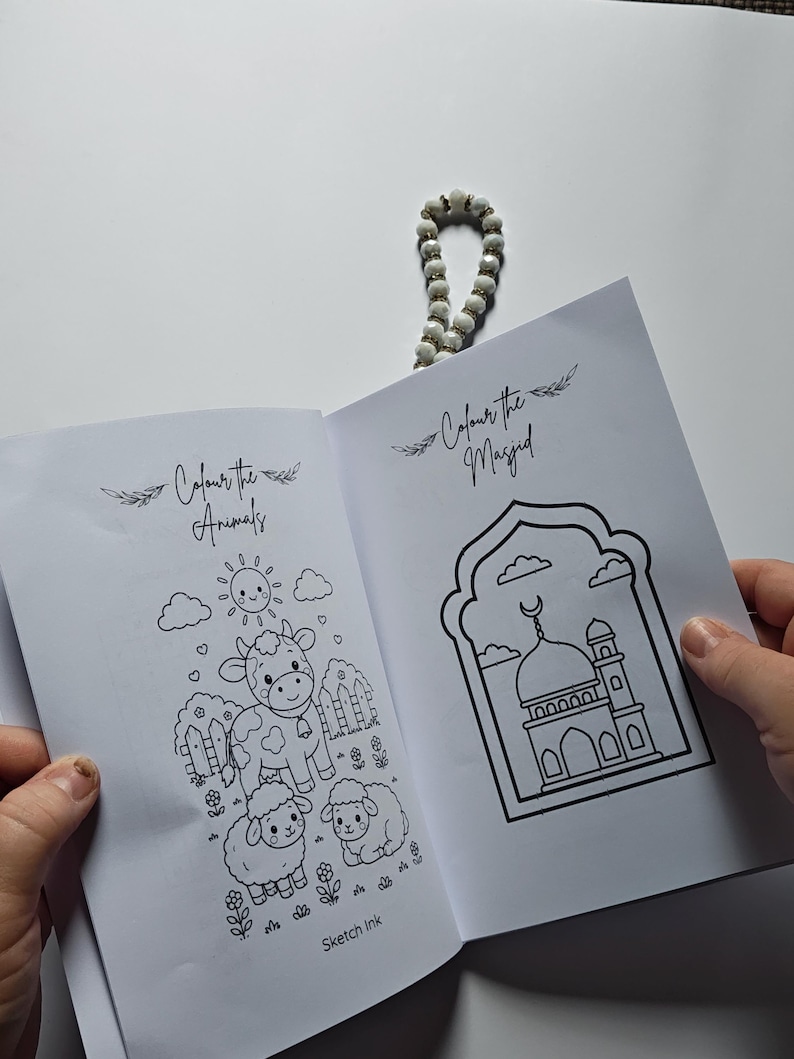Masjid Quiet Book Printable | Islamic Activities for Kids | Ramadan ...