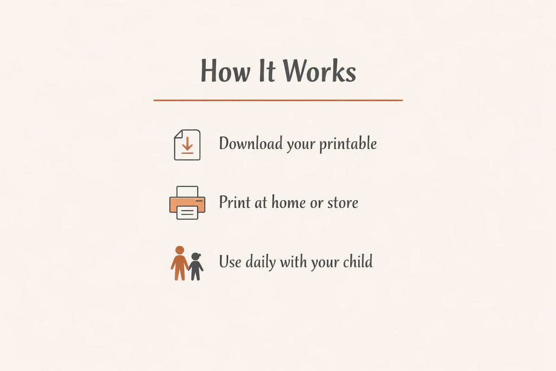 Good Behavior Reward System for Kids. Simple System to Encourage ...