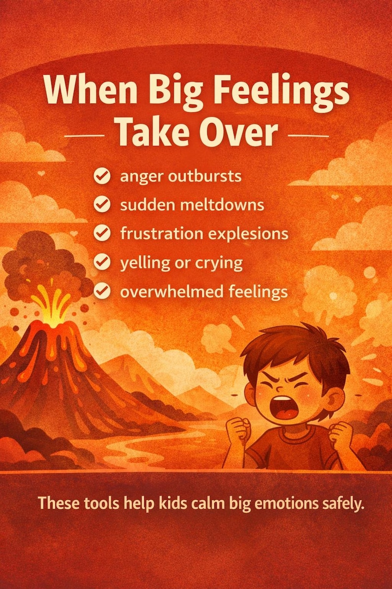 Help Kids Recognize Anger Before It Explodes. Anger Thermometer for ...
