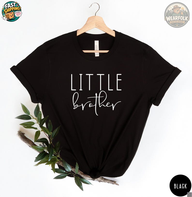 Little Brother Shirt, Big Brother Shirt, Brother Announcement Shirt ...