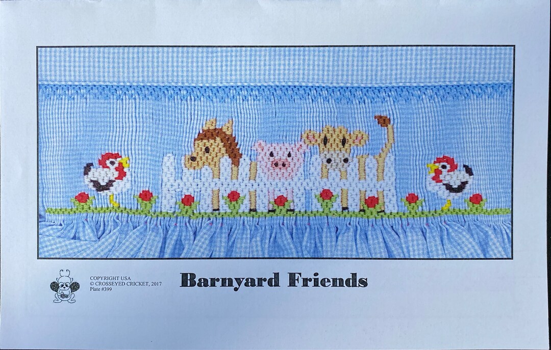 Smocking Plates / Picture Smocking / Smocked Dress or Romper / Stacked ...