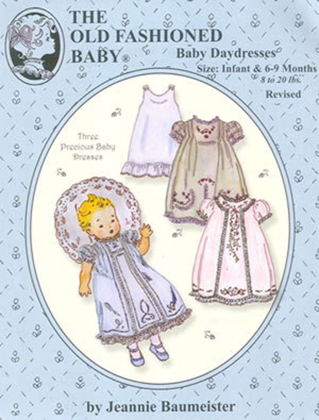 Baby Daydresses / Baby Day Dress Pattern / 3 Baby Dresses Pattern ...