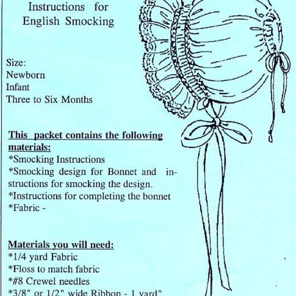 Smock Pattern - Etsy