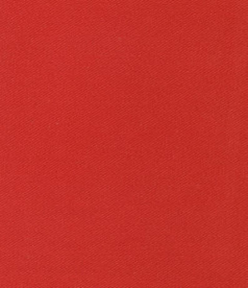 Red Twill / 100% Cotton / by Fabric Finders 60" Wide - Etsy
