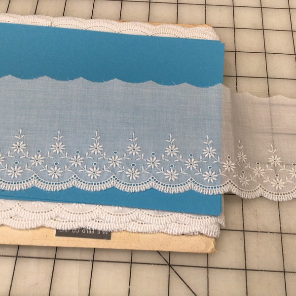 Embroidered Edging - Etsy