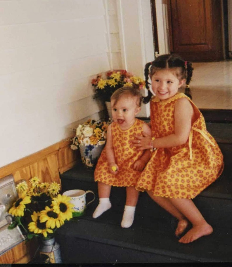 Baby Dress Pattern / Swing Sundress / Adjustable Fullness / - Etsy