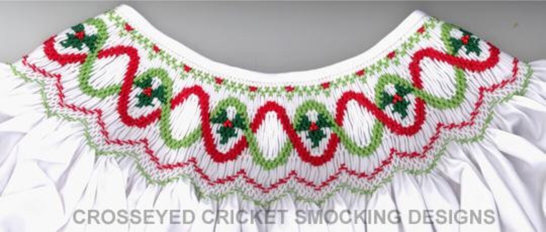 Smocking Plates / Picture Smocking /holiday Flip / Bishop Dress ...