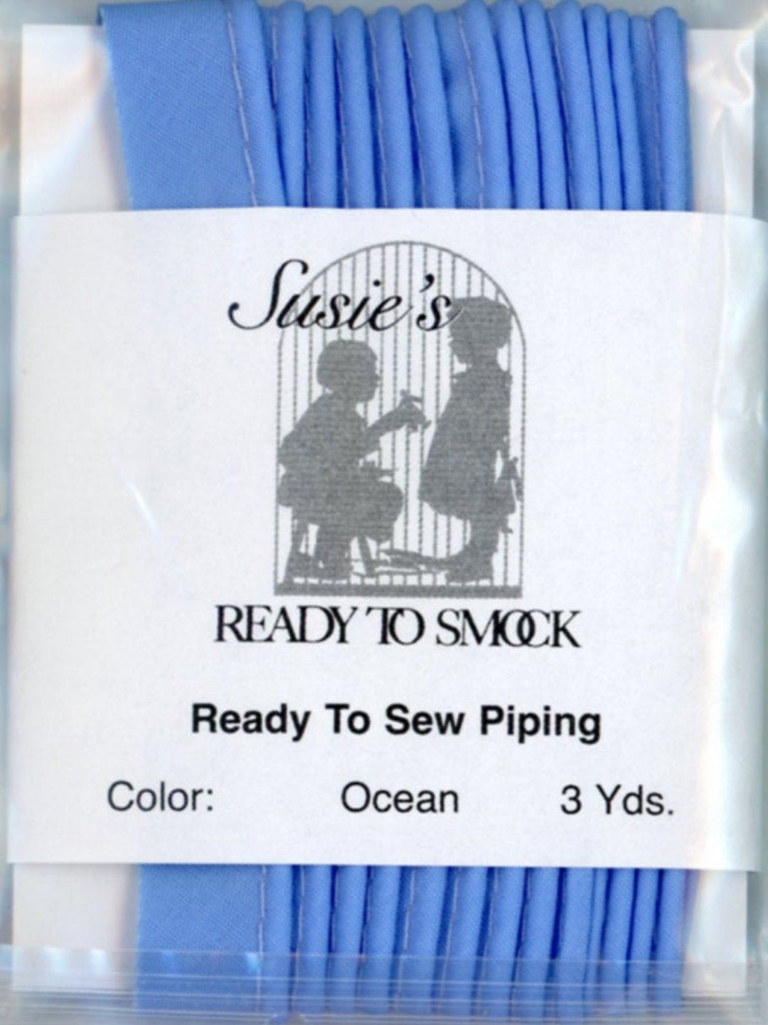 Ocean Blue Mini Piping / Blue Piping / 3 Yard Package / Piping for ...