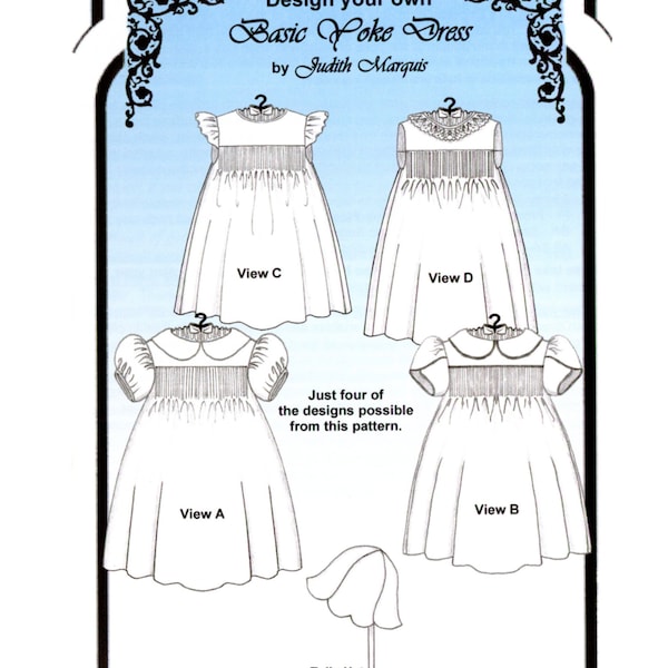 Square Yoke Dress - Etsy