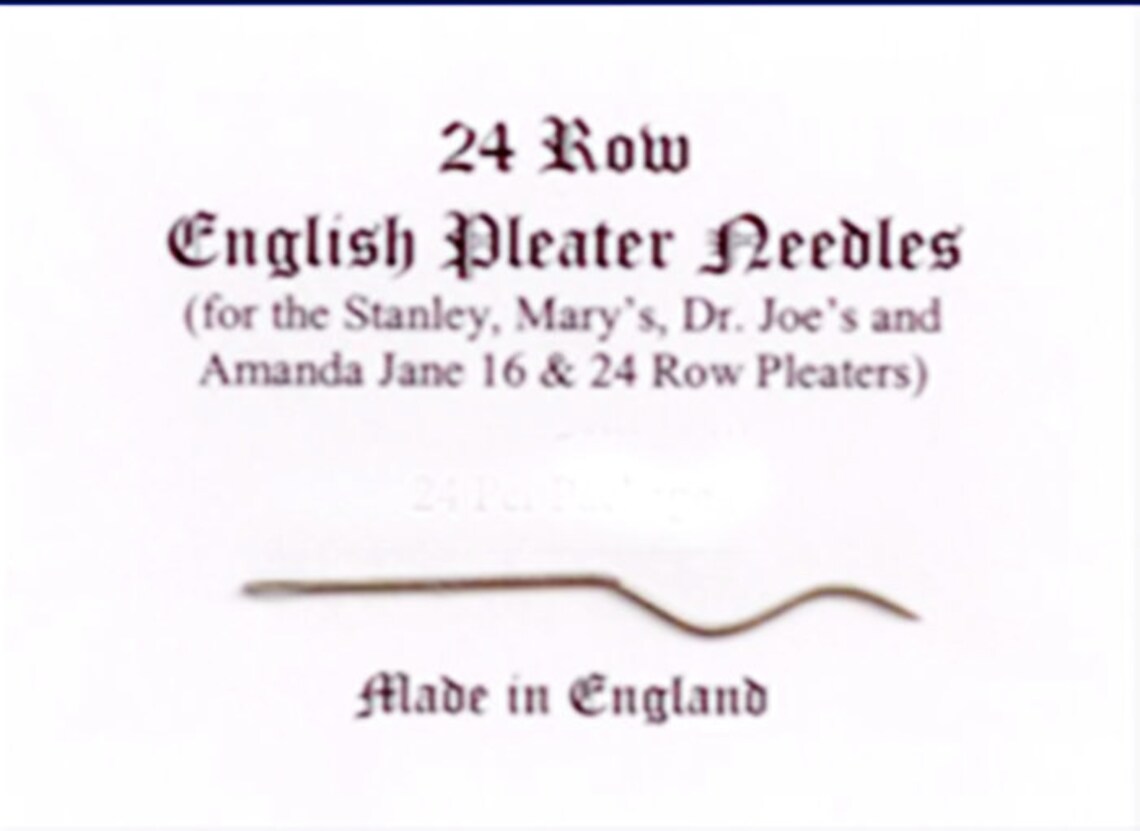 Smocking Pleater Needles / Price is for 1 Needle / Amanda Jane - Etsy