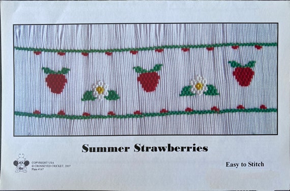 Smocking Plates / Picture Smocking / Smocked Dress or Romper / - Etsy