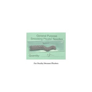 Smocking Pleater Needles / Price is for 1 Needle / Amanda Jane / Read ...