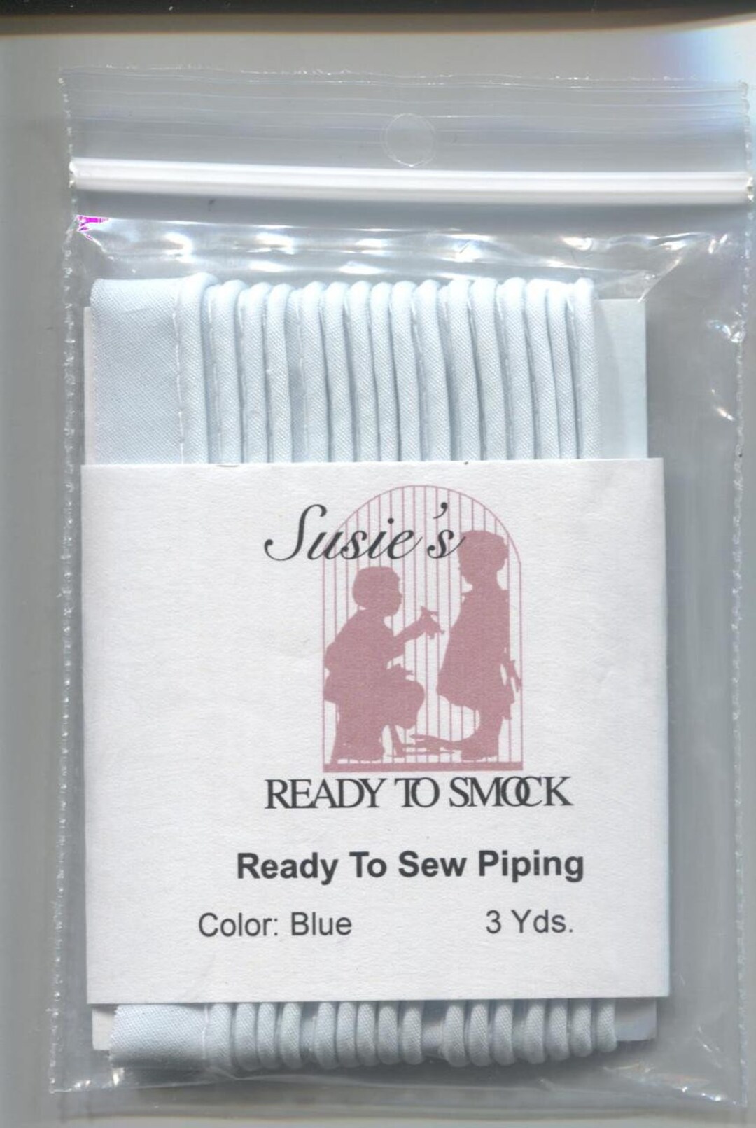 Blue Mini Piping / Pale Blue Piping / 3 Yard Package / Piping for ...