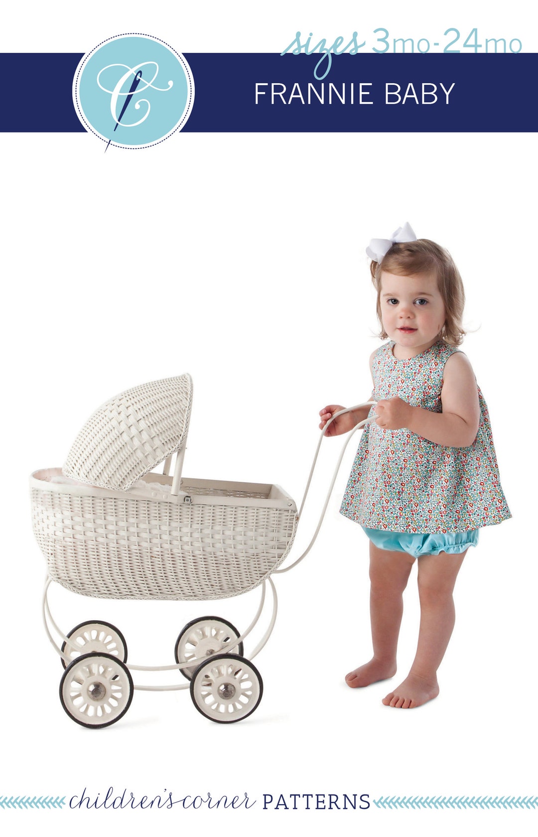 Baby Dress Pattern / Swing Sundress / Adjustable Fullness / Lined ...