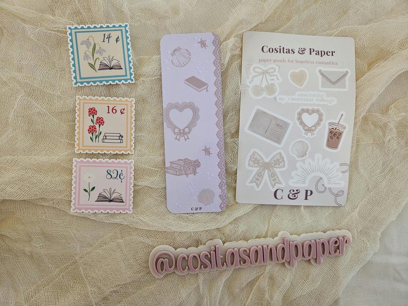 Romance Reader Sticker Bundle | Trope, Stamp, Matte, Glitter Finishes ...
