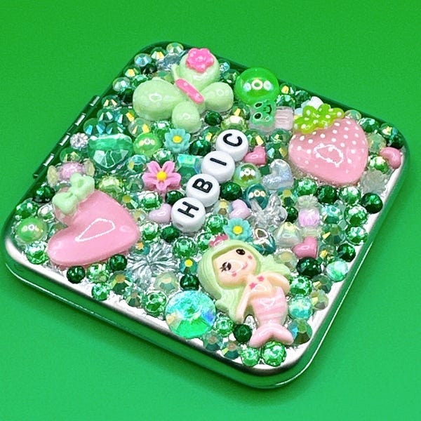 Kawaii Compact Mirrors - Etsy