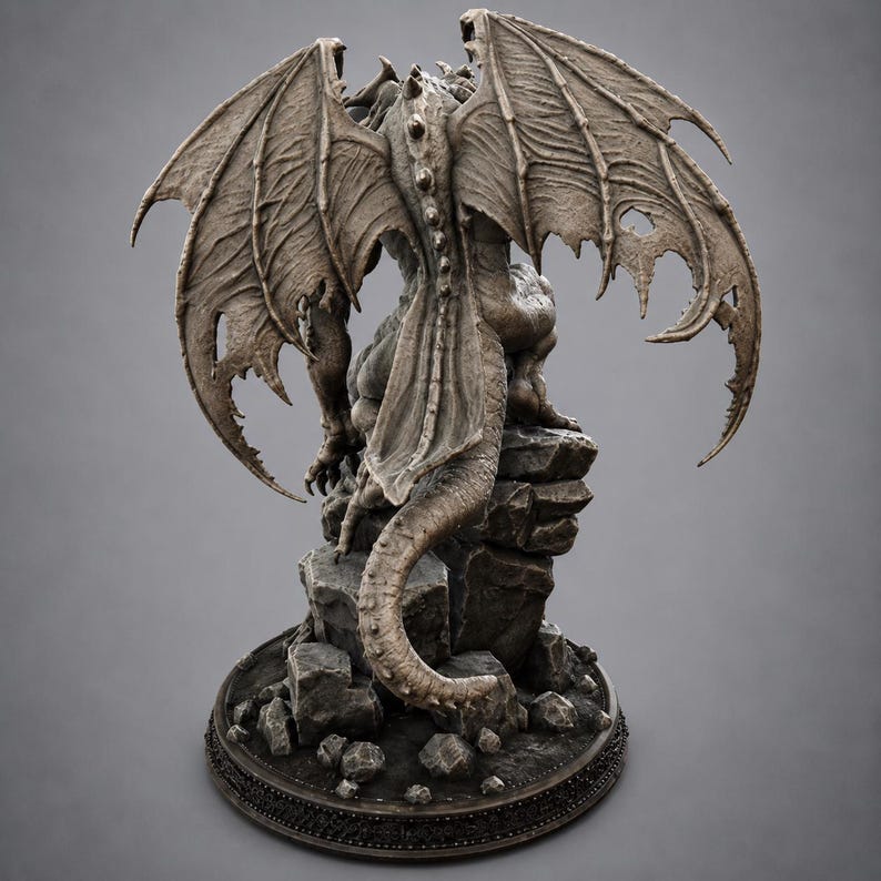 Balrog STL-bestand – op LOTR geïnspireerde Demon of Fire 3D-afdrukbaar ...