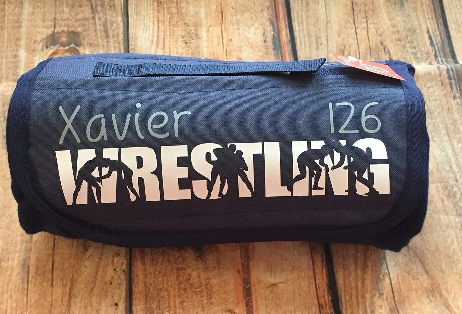 Personalized Wrestling Fleece Roll up Blanket Several Colors | Etsy