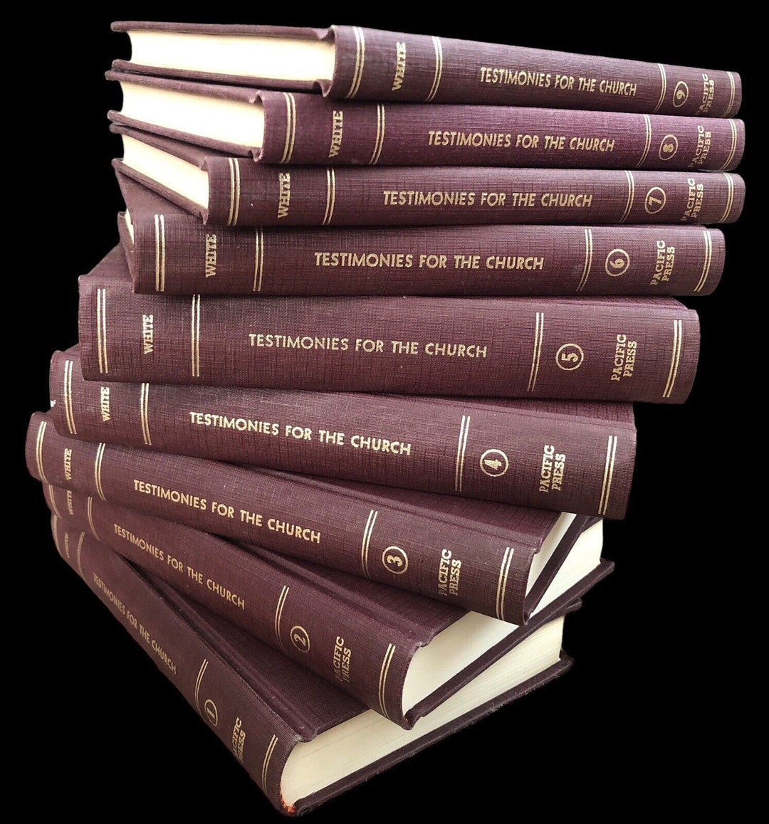 Testimonies for the Church Volumes 1-9 by Ellen G. White 1969 Pacific ...