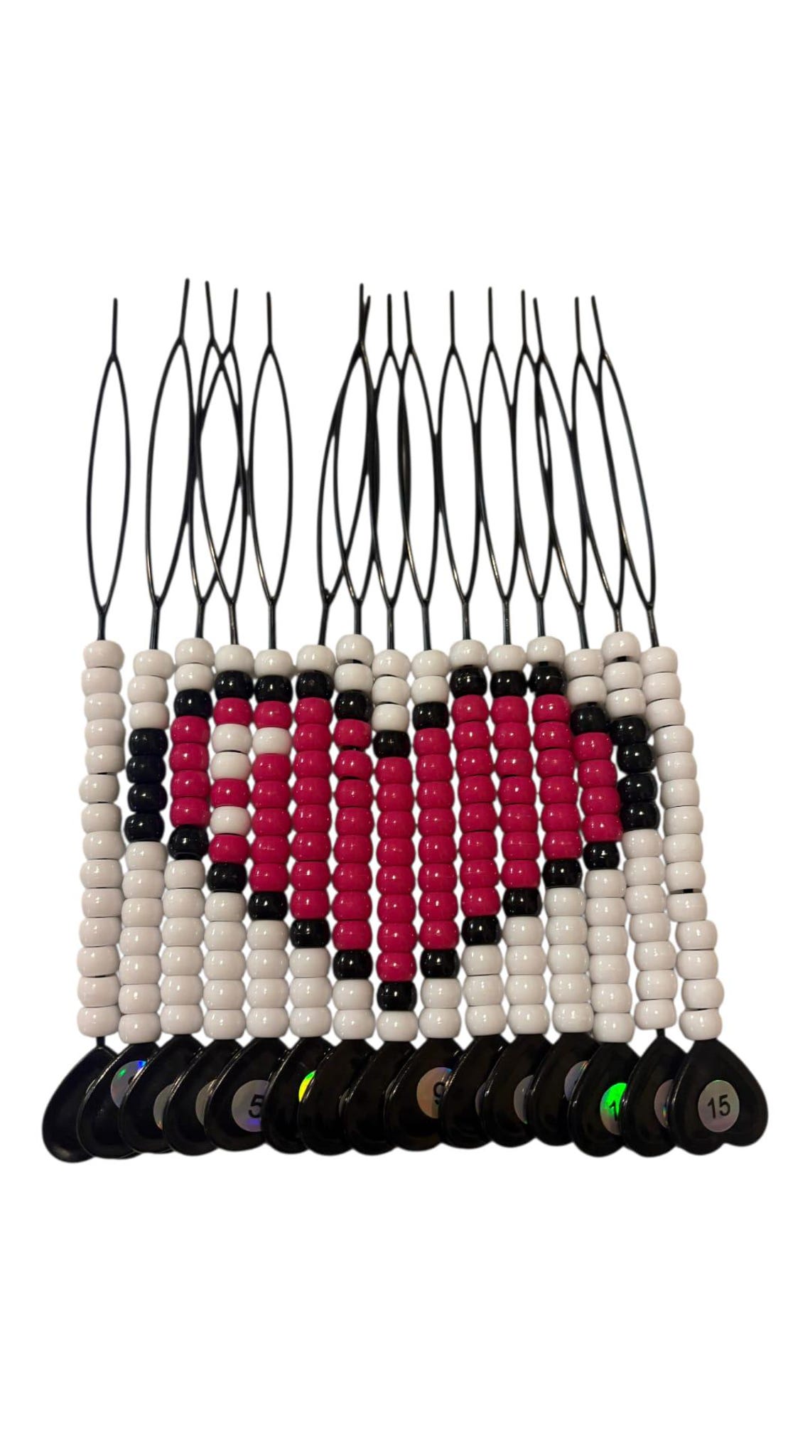 Hair Bead Threader Toolset- Preloaded Beads for Braiding- Kids Beading ...