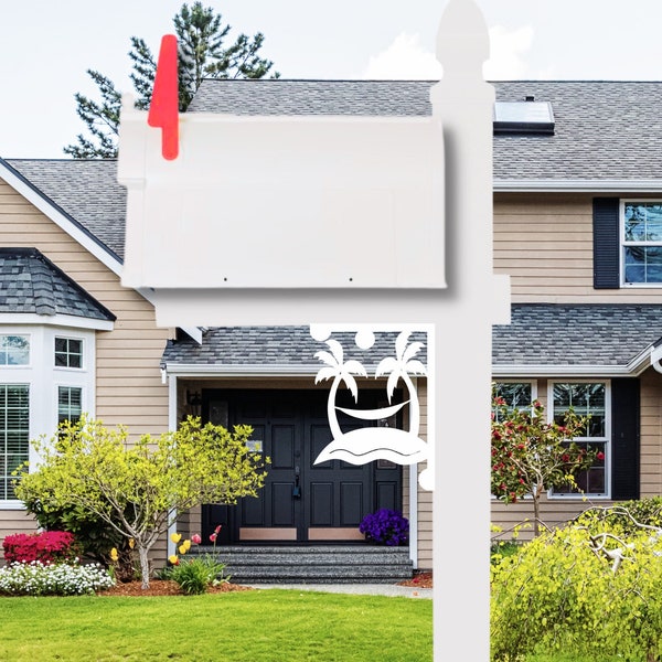 Palm Tree Mailbox - Etsy