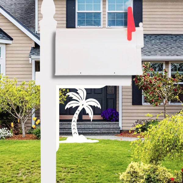 Palm Tree Mailbox Post - Etsy