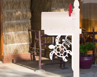 Turtle Tropical Mailbox - Etsy