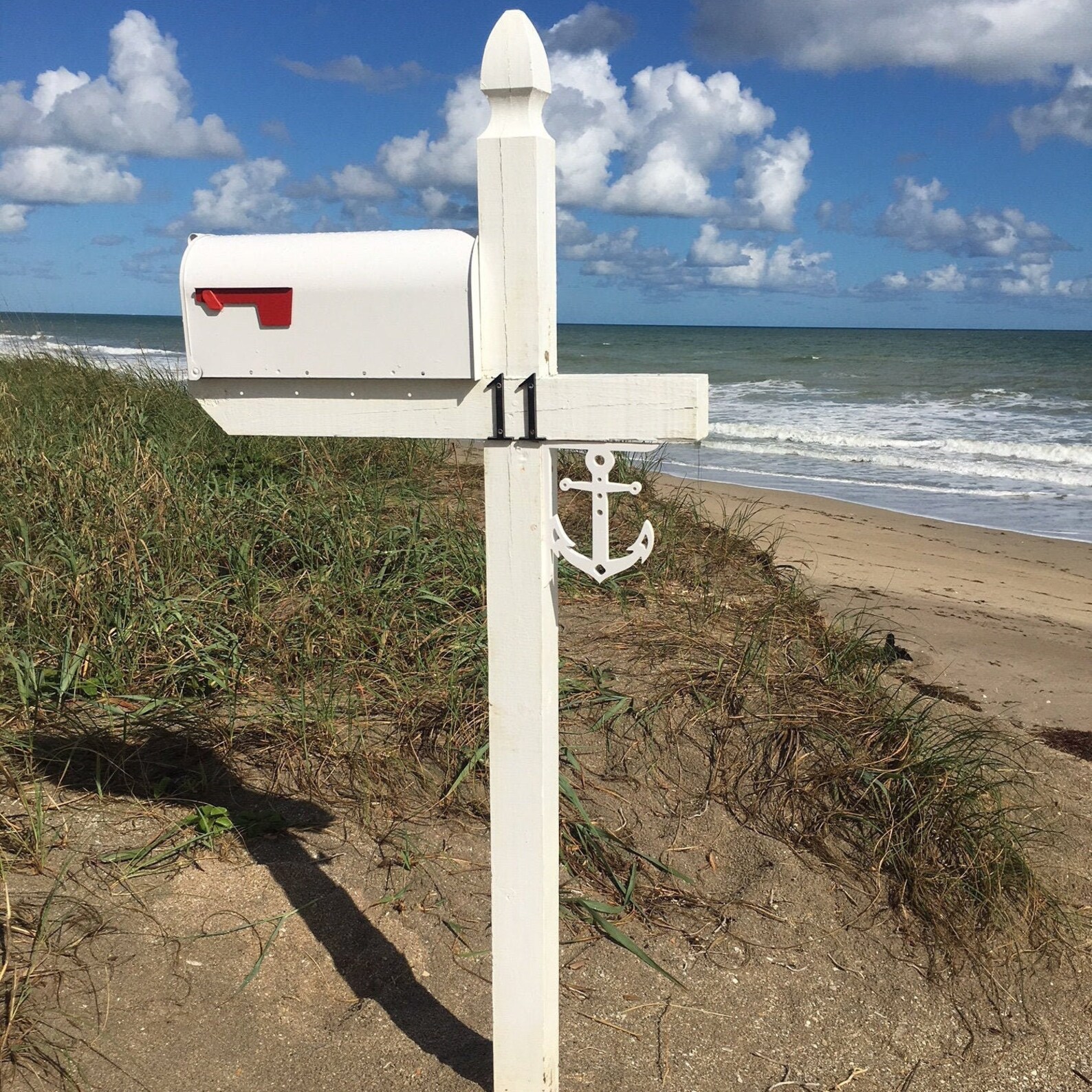 Mailbox Bracket Anchor Small 7x9 Inch Custom Mailbox - Etsy