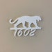 House Number Sign, Panther, Address Plaque, Address Sign, Custom ...