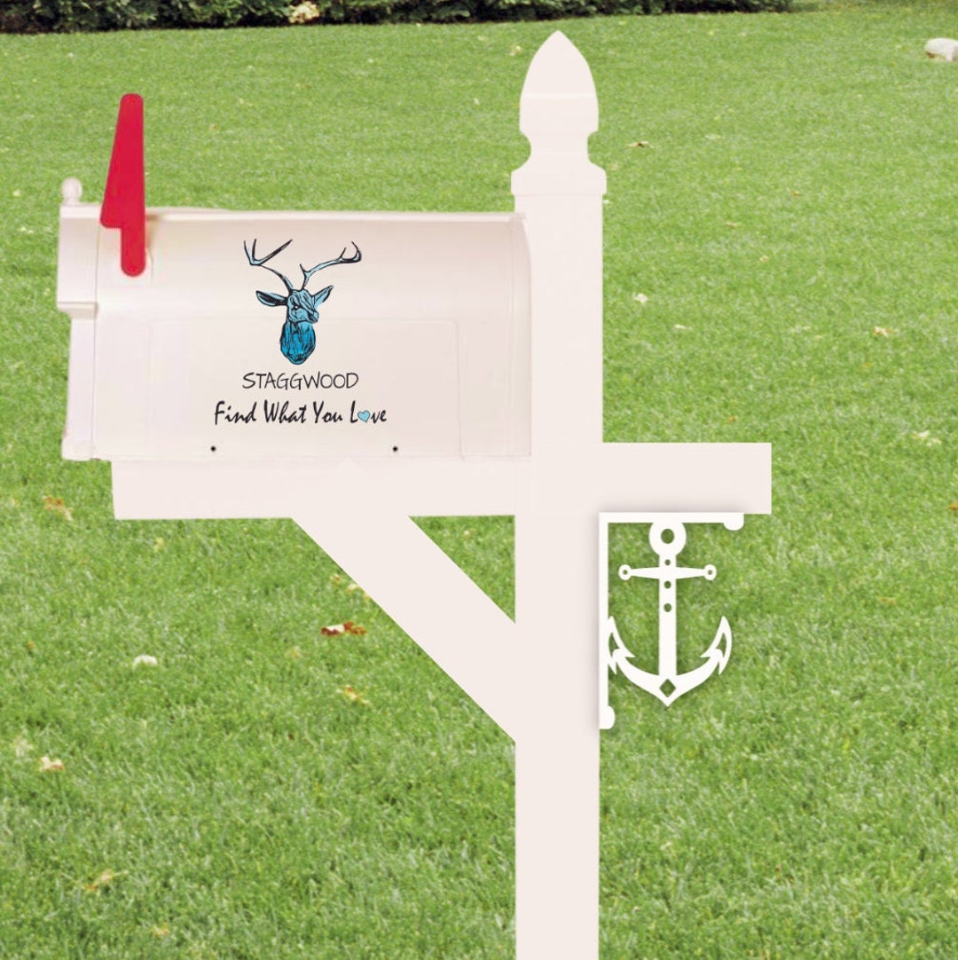 Mailbox Bracket Anchor Small 7x9 Inch Custom Mailbox - Etsy