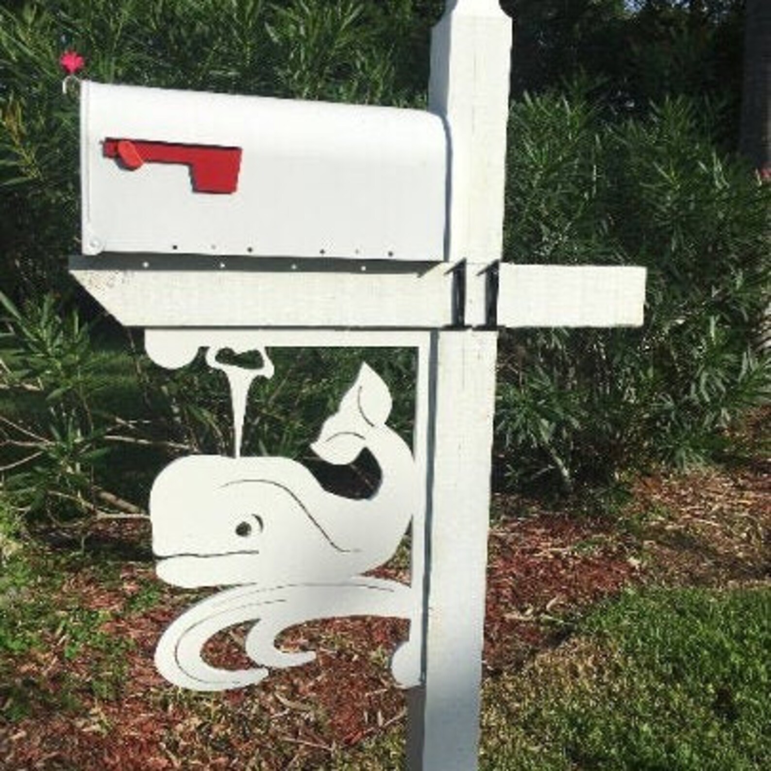 Mailbox Bracket Whale Cute Large 16x21 Inch Custom Mailbox - Etsy