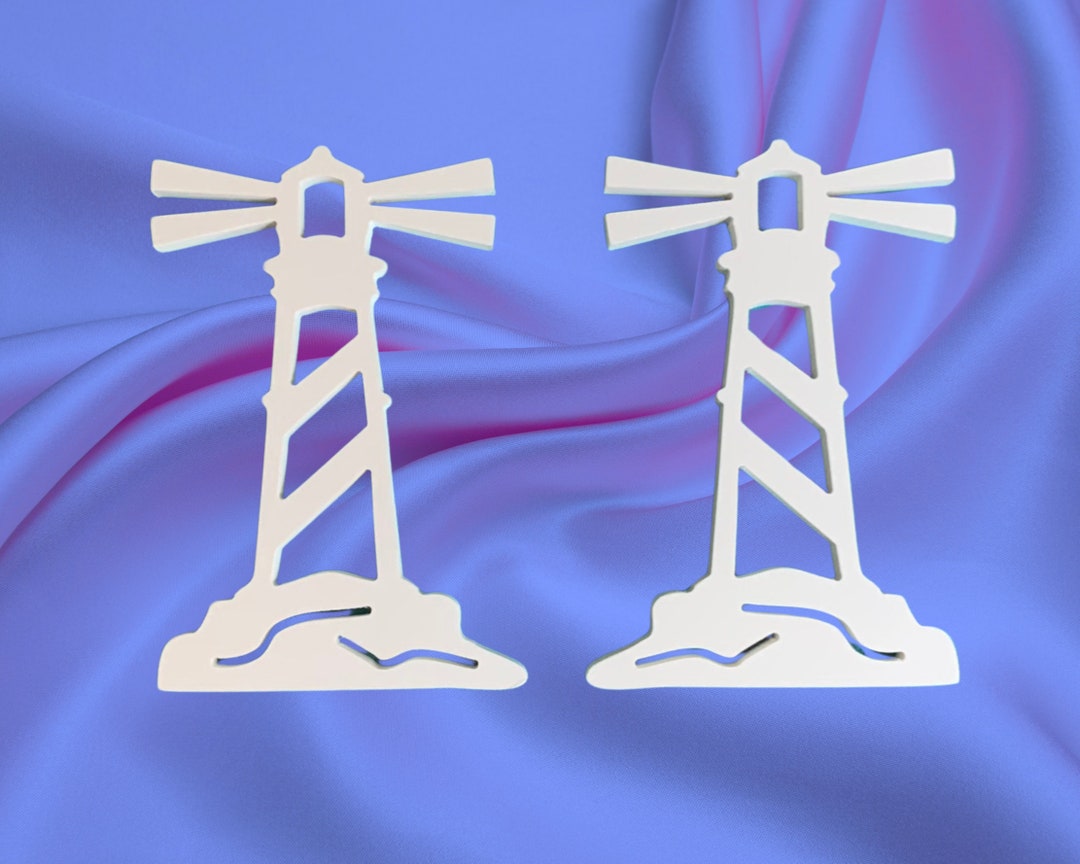 Shutter Embellishments Pair- Lighthouse - Approx 8X5, Custom, Outdoor ...