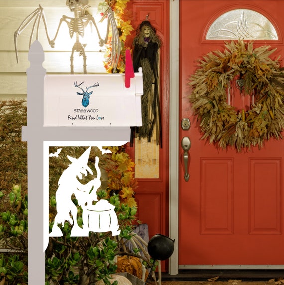 Mailbox Bracket Witch's Cauldron Limited Edition Large - Etsy