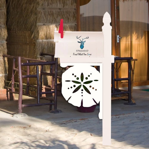 Mailbox Bracket Starfish Large 16x21 Inch Custom Mailbox - Etsy