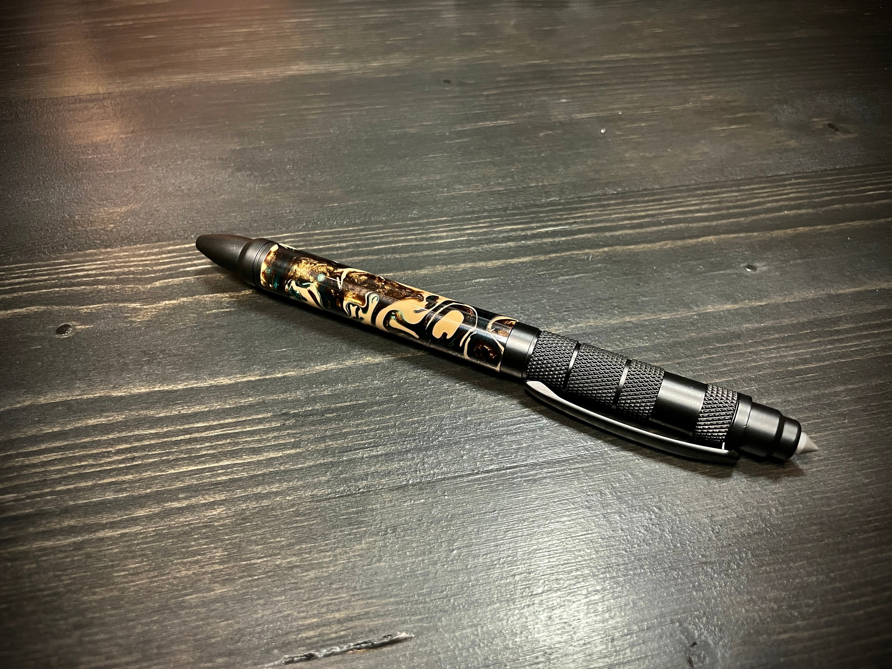 Tactical Black commando Custom Tactical Pen - Etsy