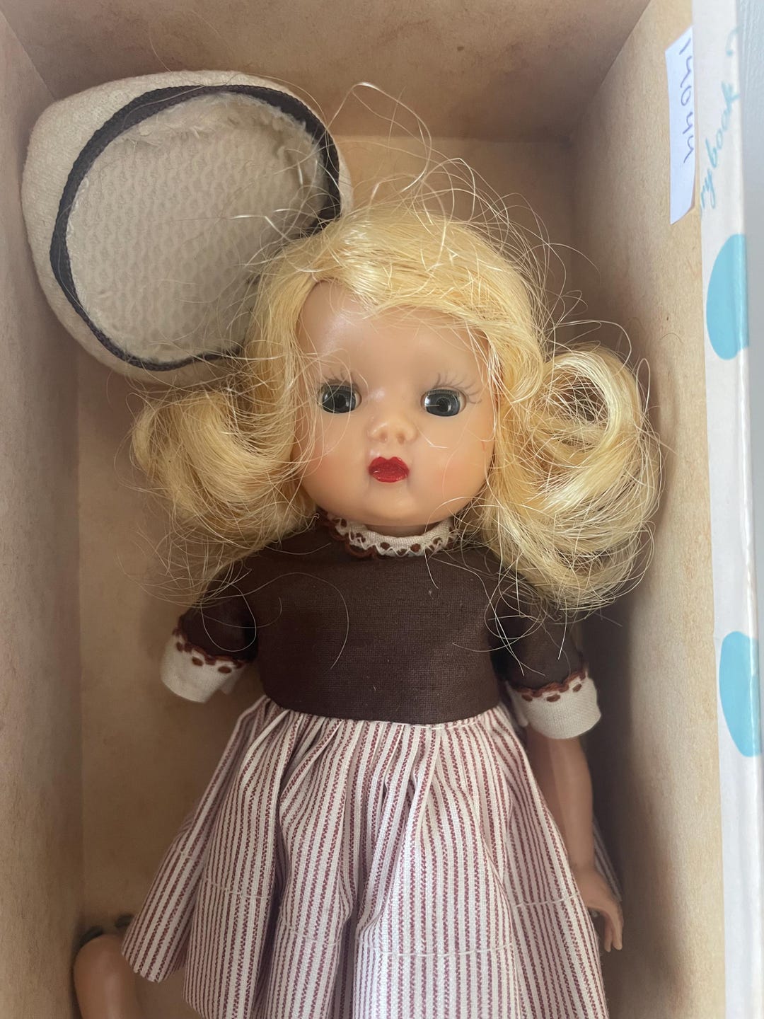 Rare Vintage 1953 Nancy Ann Storybook 608 MUFFIE Strung Doll No ...