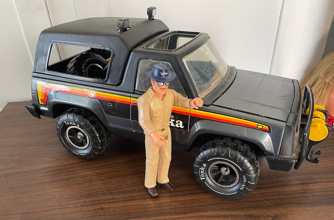 1979 Tonka Big Duke Bronco Pickup Truck 20 Pressed Steel Toy MR-970 ...