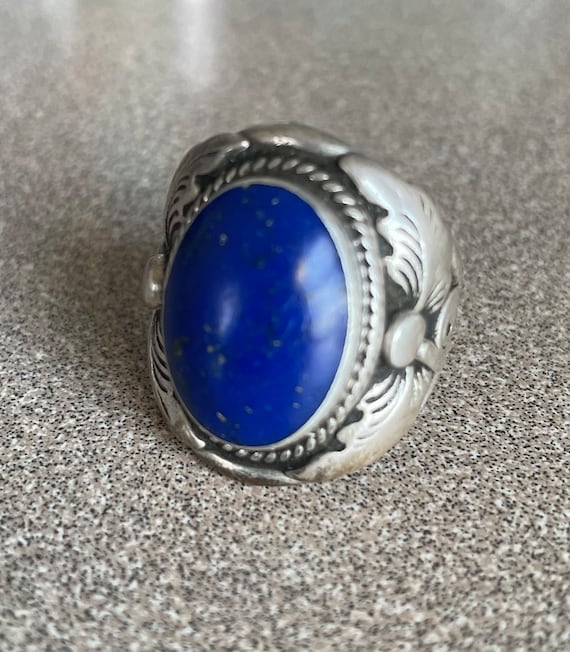 Native American Artist Signed Vintage Sterling Silver… - Gem