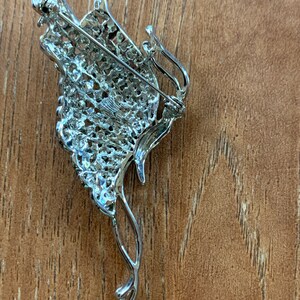 Stunning Large Rhinestone Butterfly Brooch Pin - Etsy