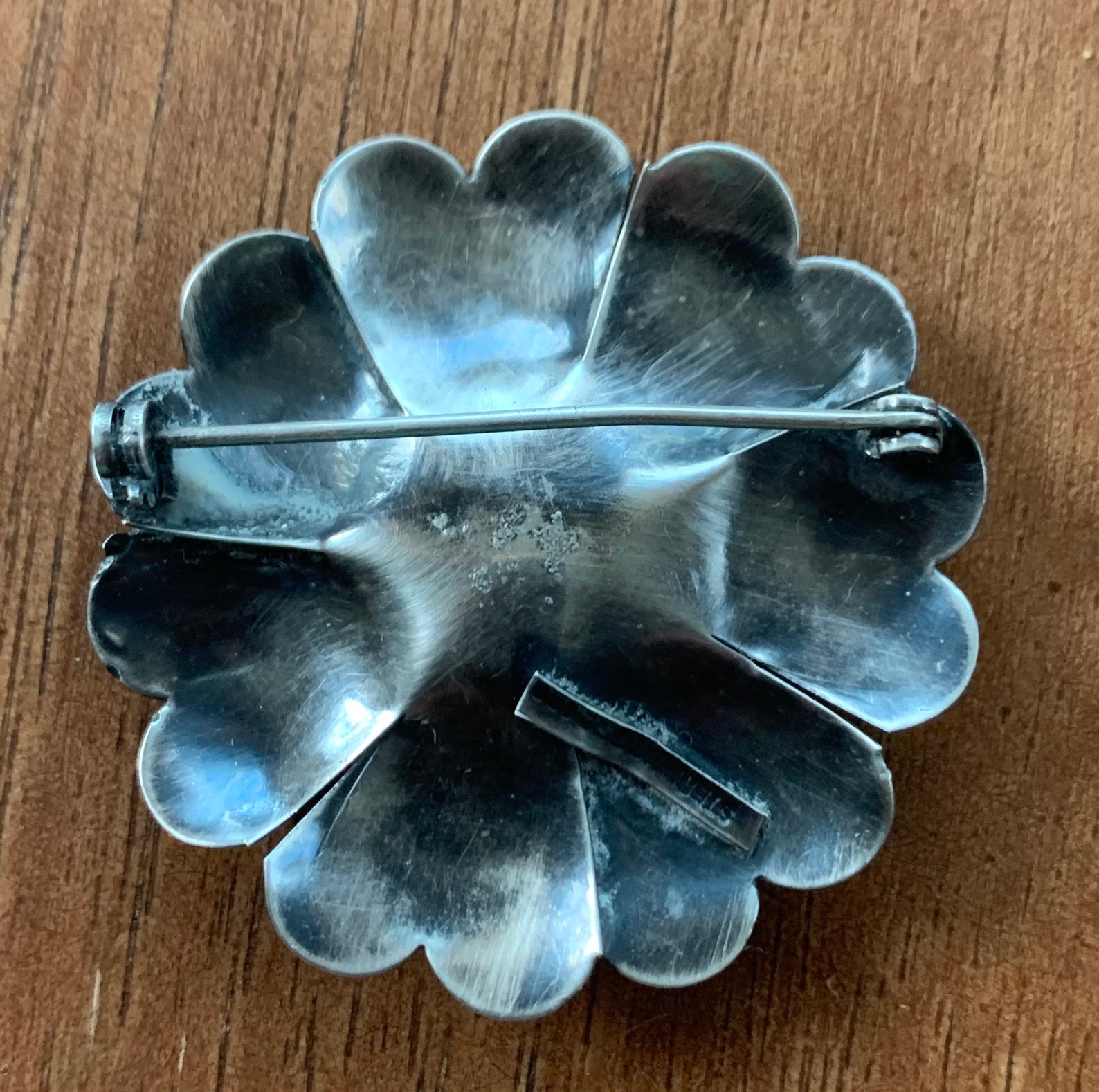 Vintage Custom Artist Signed Sterling by Legro Silver Flower - Etsy